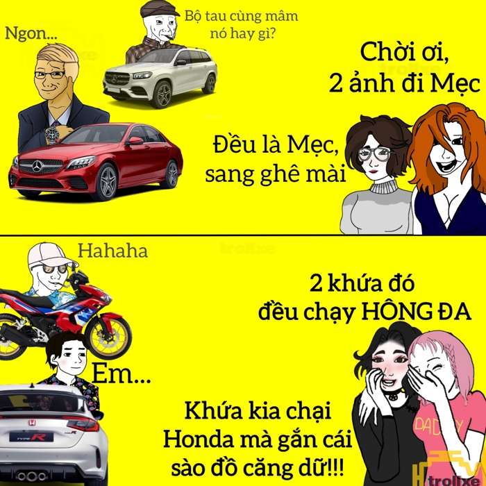 Mẹc là đam mê của tuổi trẻ, là niềm kiêu hãnh của tuổi già! Mercedes ...
