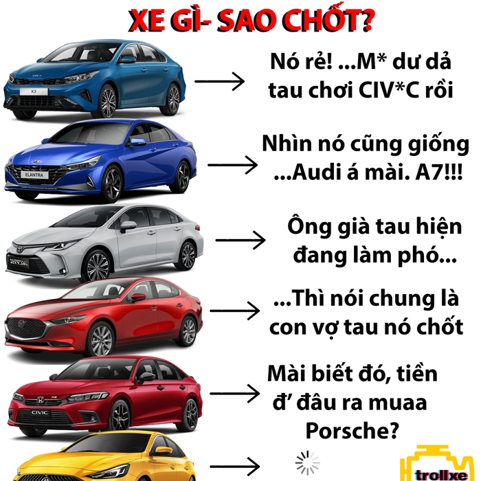 Thằng cuối chờ xíu để tau suy nghĩ 🐧 - TROLL XE | Mạng Xã Hội Chơi Xe ...