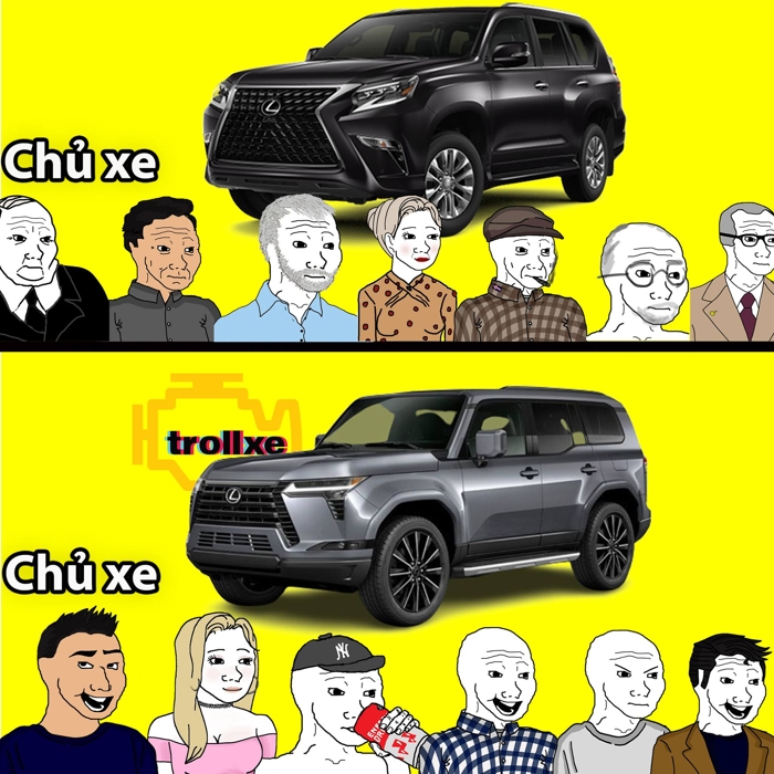 Sự khác biệt 🐧 - TROLL XE | Mạng Xã Hội Chơi Xe - Số 2 tại Việt Nam