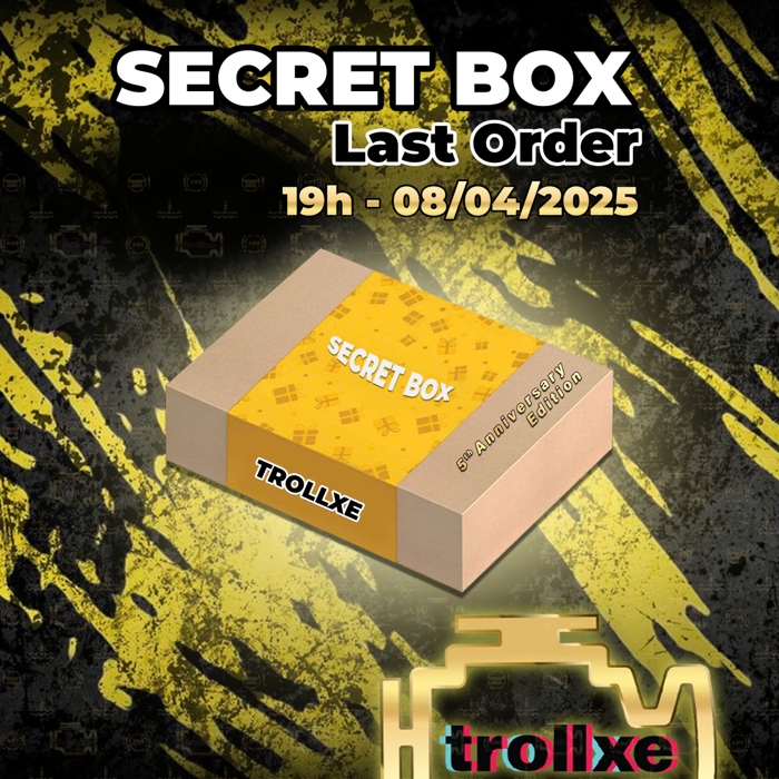 ĐÃ SOLD OUT SECRET BOX TROLLXE CẢM ƠN CON GIỜI ĐÃ ỦNG HỘ - TROLL XE ...